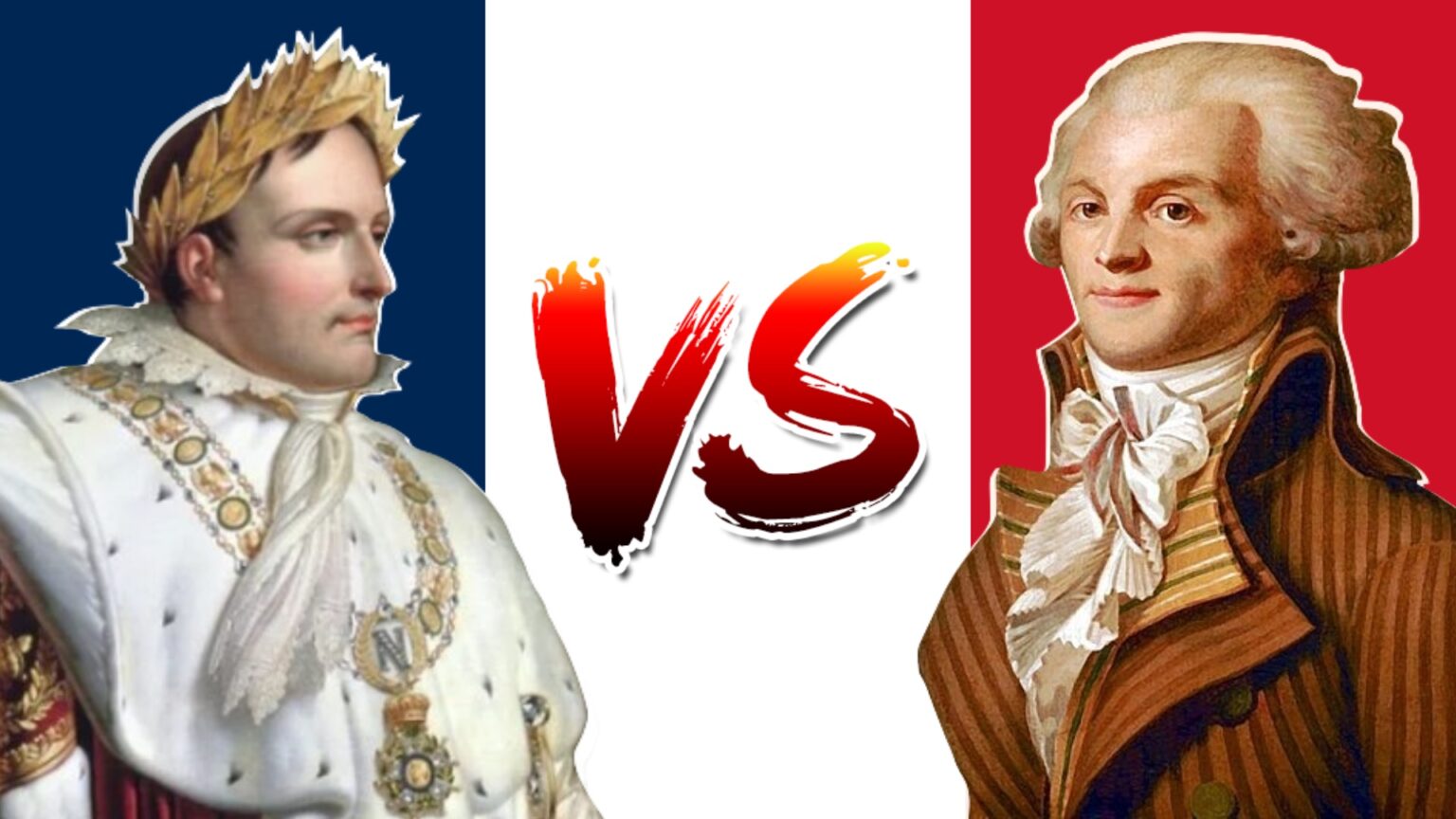 Robespierre contre Napoléon : qui est le vrai héros du drapeau ...